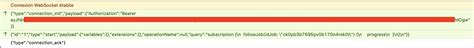 Raw Javascript Graphql Subscription With Websocket Not Working Stack