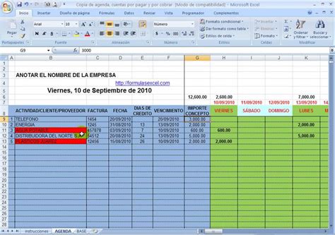 Plantilla De Cuentas Por Cobrar Importación Desde Excel Saldos