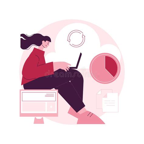 Automatic Backup Abstract Concept Vector Illustration Stock Vector Illustration Of Mobile