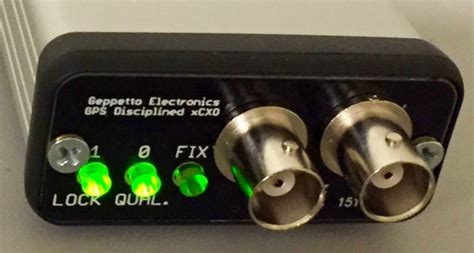 Gps Disciplined 10 Mhz Reference Clock For Precise Timekeeping