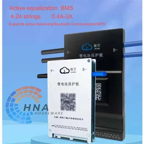 Promo Jk Jikong Smart Bms 8s 24s Active Balancer 0 6a 2a Baterai Lifepo4 Diskon 23 Di