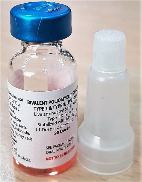 Bivalent Opv Type 1 And 3 Poliomyelitis Vaccine Live Oral Who