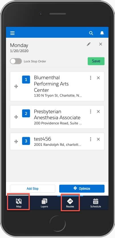 Interact With Salesforce Maps On Mobile Salesforce Trailhead