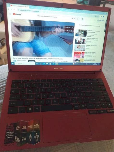 Notebook Positivo motion Red Plus q b Notebooks Boa Vista de São Caetano Salvador