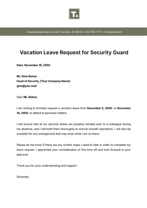 Leave Request Wedding