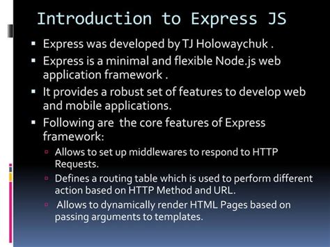 Expressjs Introductionpdf