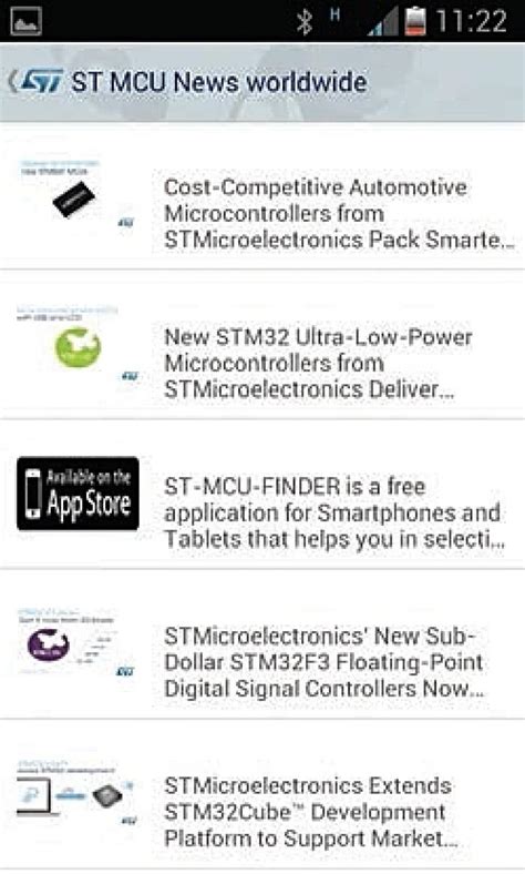 st mcu finder bezpłatna aplikacja dla fanów stm32 i stm8 pl