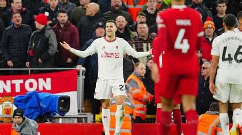 Petulant Man Utd Man Dalot Told He Deserved Red Card For Pathetic