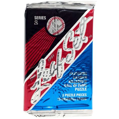 Mlb Leaf 1991 Leaf Series 2 Baseball Trading Card Wax Pack 15 Cards 3