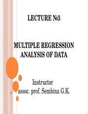 Understanding Multiple Regression Analysis: Models, Equations, | Course Hero