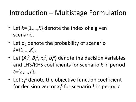 ppt introduction to multistage stochastic programming powerpoint