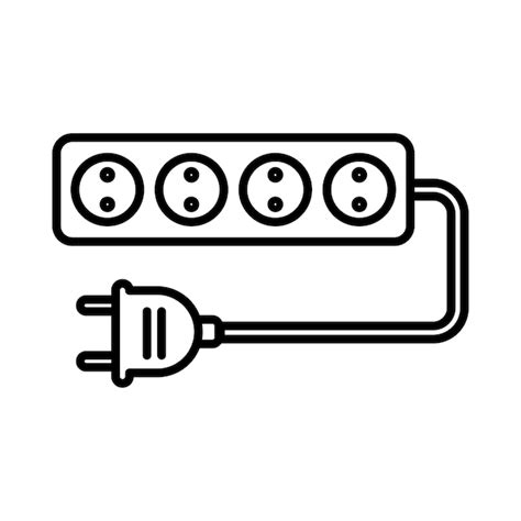 Premium Vector Socket Electric Power Plug Icon Vector On Trendy Design