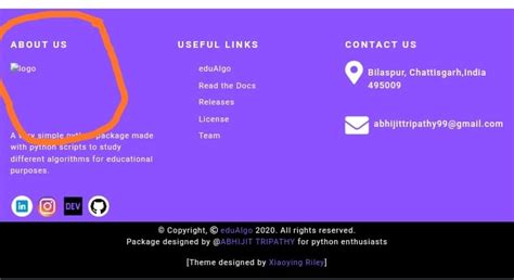 Edualgo Logo Not Displaying In About Us Section Issue Edualgo Edualgo Github