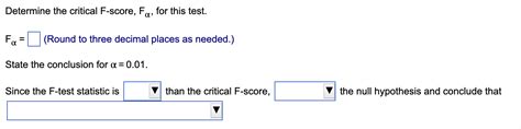 solved a complete the anova table below type integers or