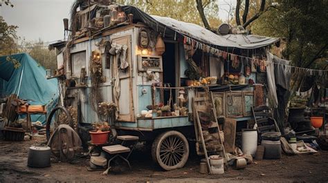 Premium Photo Photograph Unique Or Makeshift Homes And Shelters