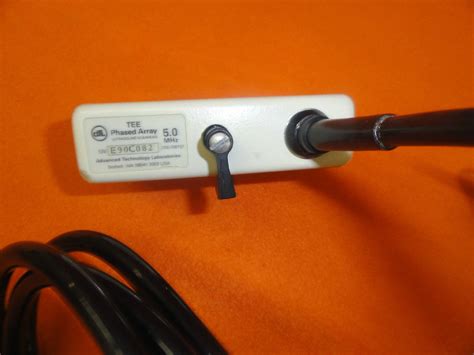 Atl Phased Array 5 0 Mhz Single Plane Transesophageal Tee Probe