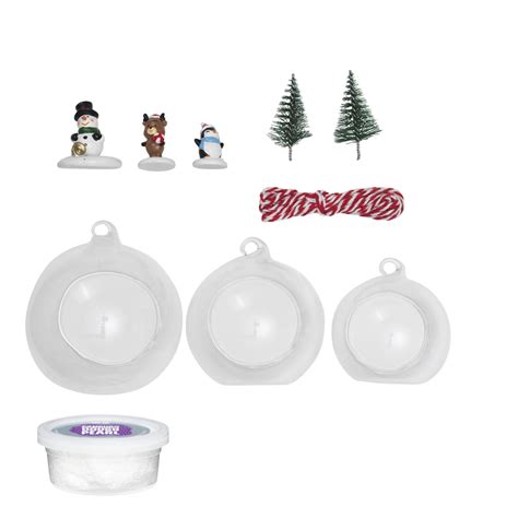 Diy Kit 3 Julgranskulor Av Glas Pyssla And Pynta Julkulor Panduro