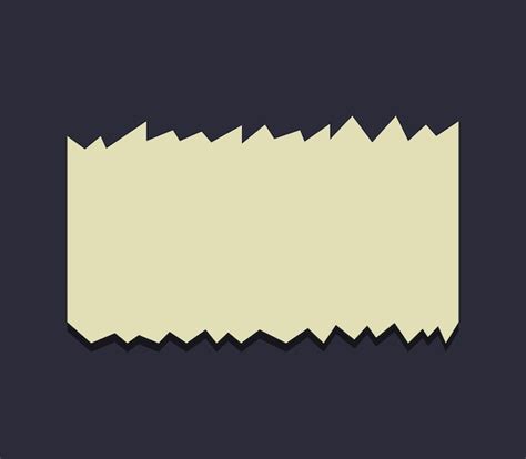 찢어진 종이 시트 무료 벡터
