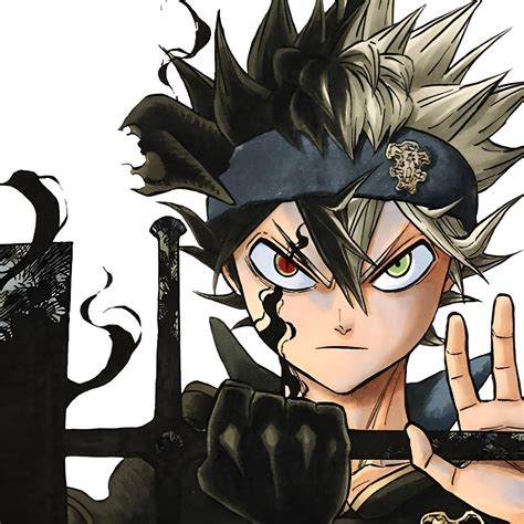 Asta Black Clover 🍀 Манга аниме Черный История