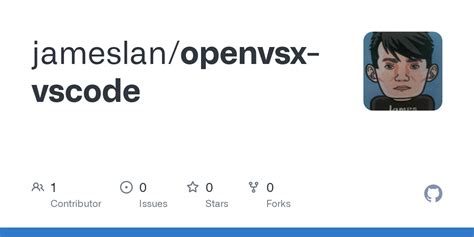 GitHub Jameslan Openvsx Vscode