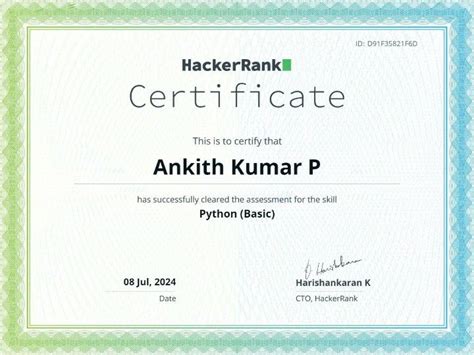 Ankith Kumar On Linkedin Pythonprogramming Careerdevelopment Techskills