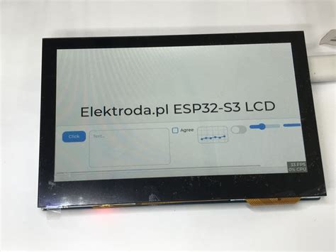 Esp32 S3 Touch Lcd 43 Ie Esp32 S3 And Touchscreen Launching At