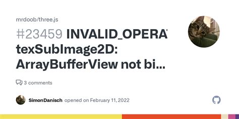 Invalidoperation Texsubimage2d Arraybufferview Not Big Enough For