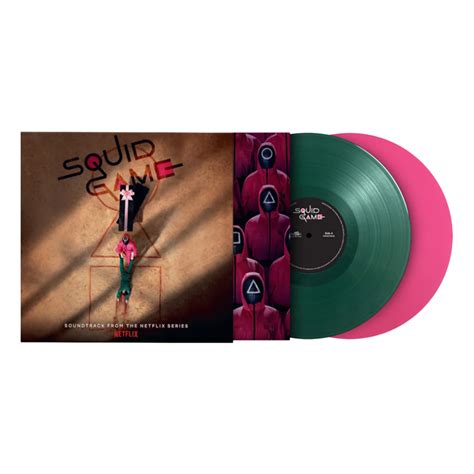 Vinilo Junl Jaeil The Squid Game Ost 2lp Limited Green And Pink Vin
