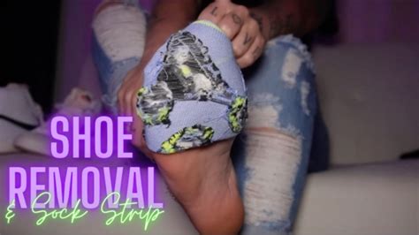 Natalie Fox Shoe Removal And Sock Strip Manyvids