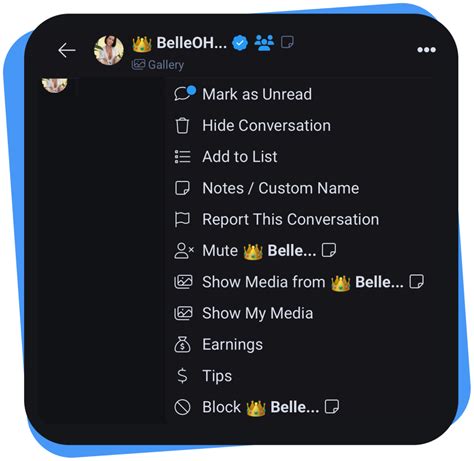 Messaging Fansly Creator Hub