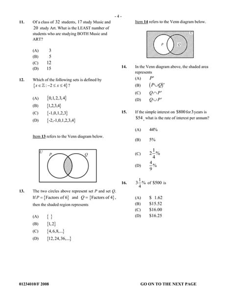 Cxc Mathematics Multiple Choice Pdf Cxc Mathematics Multiple Choice Pdf