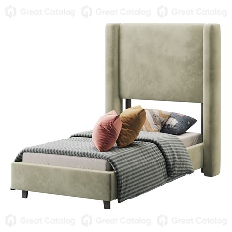 Bed Emma 3d Model・download 3d Models・great Catalog Greatcatalog 77077