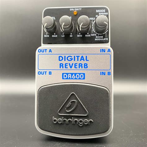 Behringer Digital Reverb At Lindy Rossi Blog