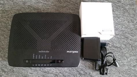 N2 Modem Router Fastweb Technicolor Tg 1100 Informatica In Vendita A