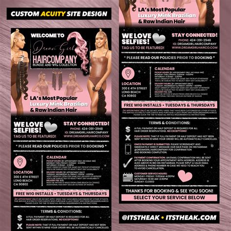 Acuity Design Acuity Site Design Acuity Scheduling Site Designs