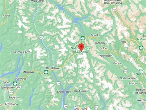 Where Is Rogers Pass British Columbia See Area Map And More