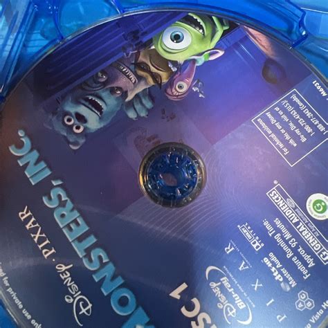 Monsters Inc Blu Ray Hoes Monsters Inc 2009 Blu Ray And Dvd Set