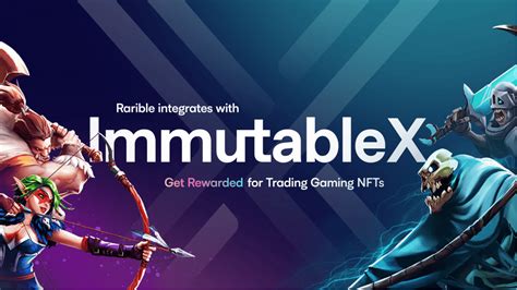 rarible integrates immutable x for gasless and carbon neutral nfts