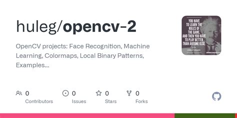 Github Huleg Opencv Opencv Projects Face Recognition Machine Learning Colormaps Local