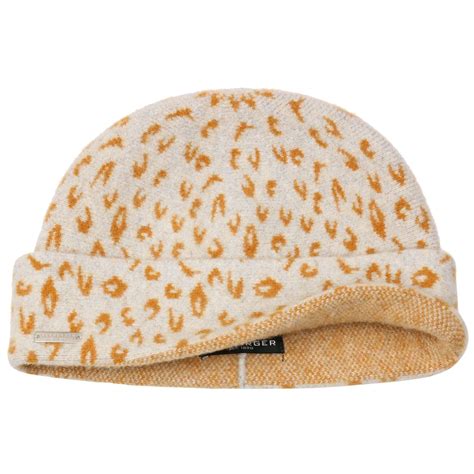 Muts Van Gevilte Wol Luipaard Motief By Seeberger 2995
