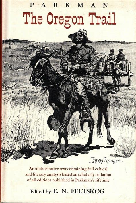 Rare Francis Parkman The Oregon Trail 1969 Madison University Of