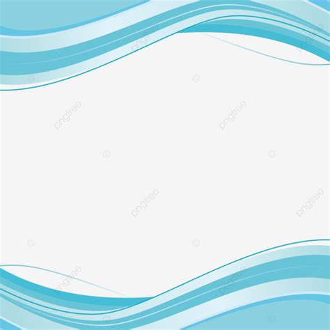 Light Blue Wave Vector Art Twibbon Gradient Frame Twibbon Twibbon Blue Waves Twibbon Vector