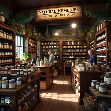 Herbal Apothecary Store With Diy Craft Projects Shop Owner Aesthetic