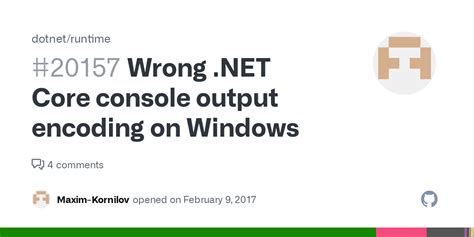 wrong core console output encoding on windows · issue 20157