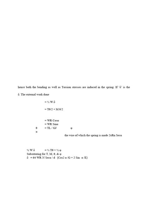 5deformation Test On Springs Pdf Stiffness Helix