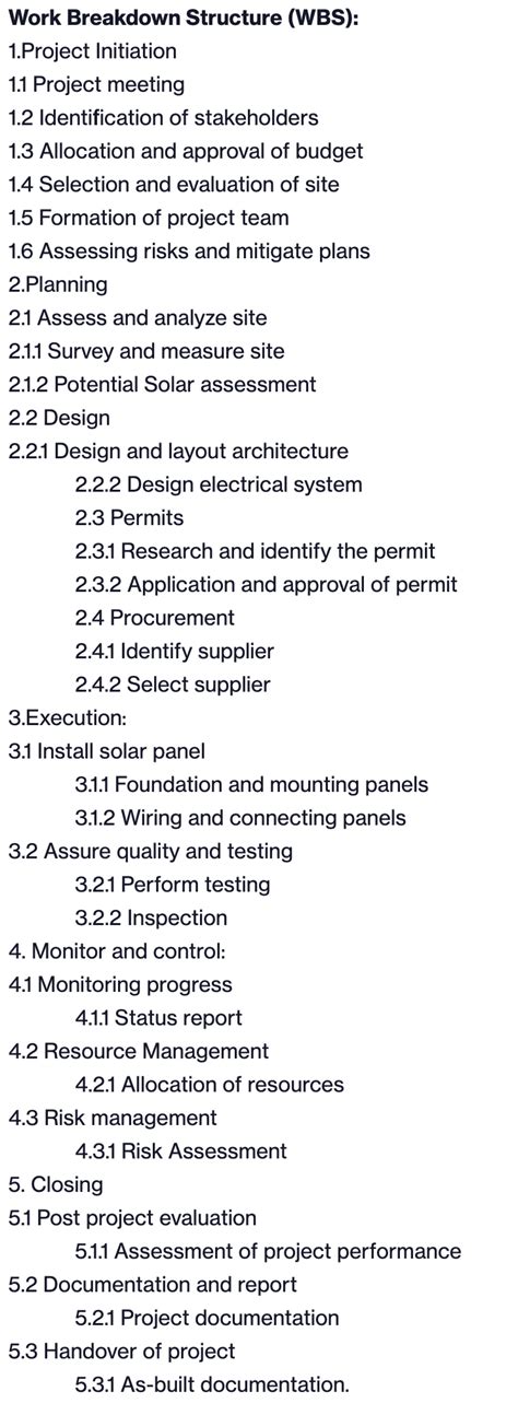 Solved Use Ms Excel To Generate The Project Network Gantt