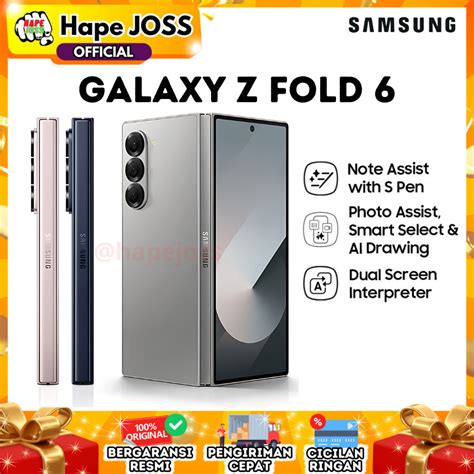 Jual Samsung Galaxy Z Fold Tb Nfc Shopee Indonesia