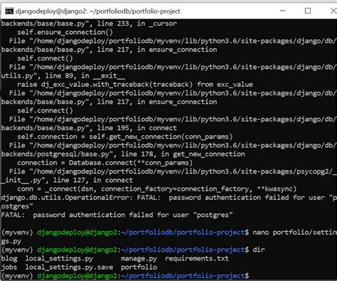 Django I Tried Using Makemigrations To Connect The Website To The