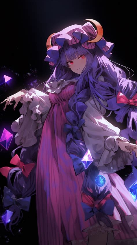Patchouli Knowledge Touhou Generated By Knot Creator Aibooru