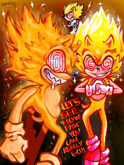 Fleetway Super Sonic By Huminifiggy Sheezyart